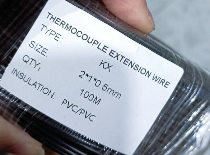 KPX Thermocouple Type K Red Black Pvc Insulation Extension Cable 0.5*2 ...