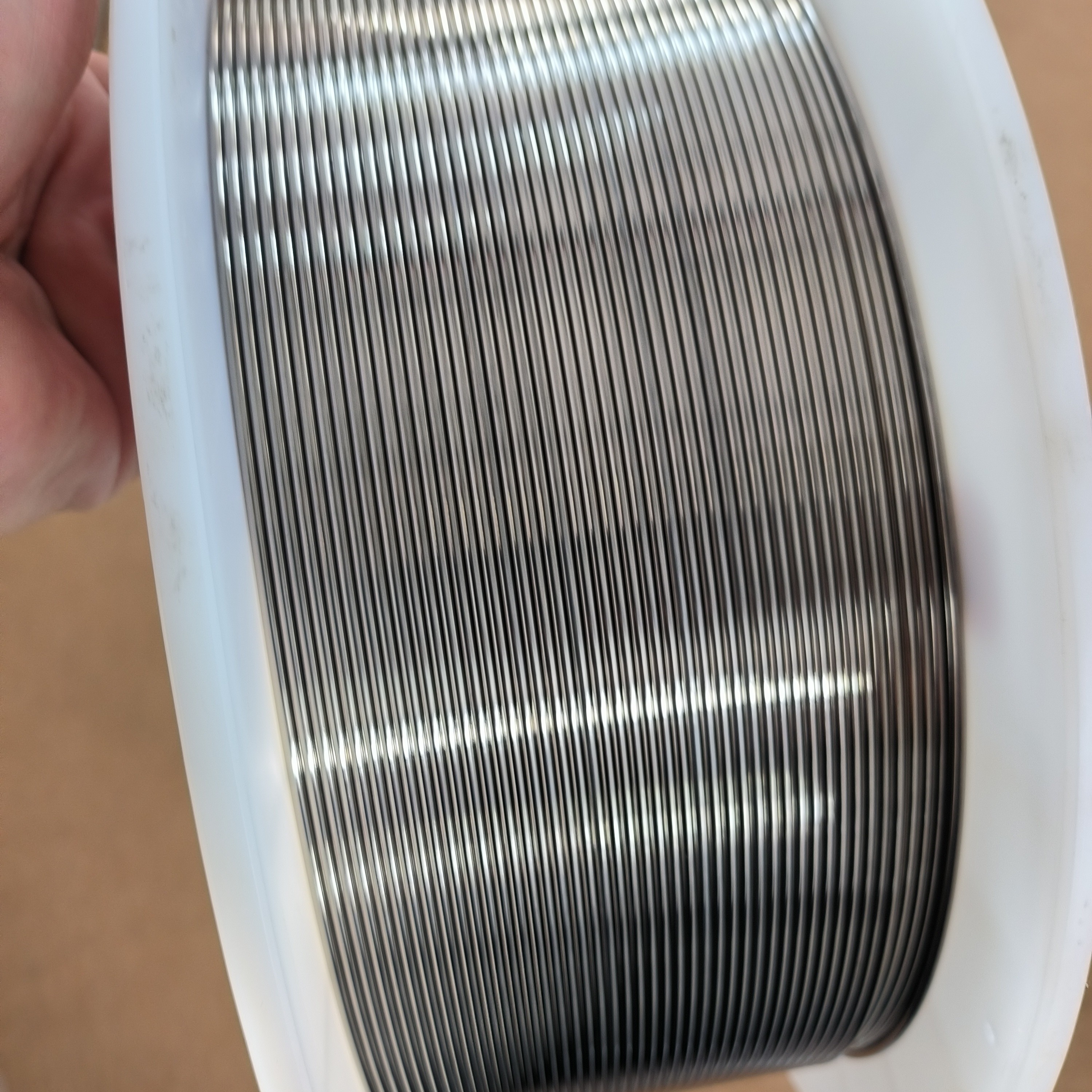 1kg Spool Bright Solid Nickel Welding Wire