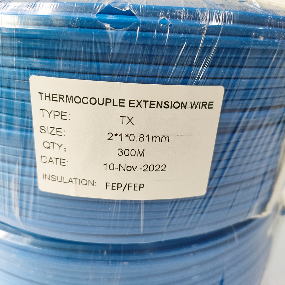 Maximum Temperature of 900°C Thermocouple Extension Wire with Type K ...